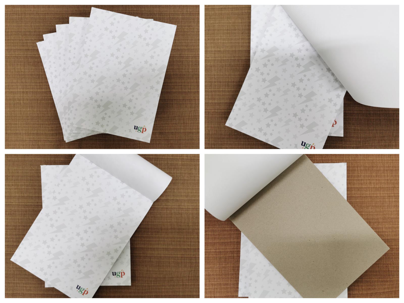 Notepads with Grey Board