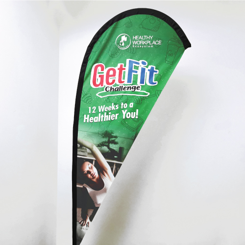 Teardrop Banner