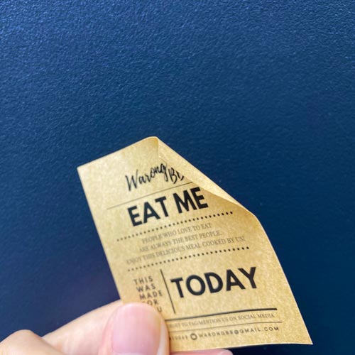 Kraft Paper Sticker